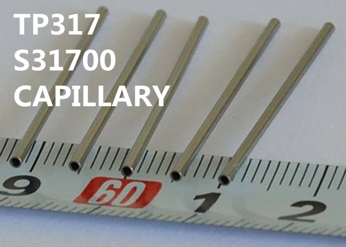 TP317 / S31700 Special Alloys Capillary 0.25 - 8.0mm OD For Horological ...