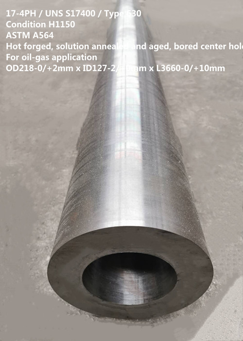 Martensitic precipitation Hardening stainless steel 17-4PH, SUS630 / S17400 thick wall thickness ...
